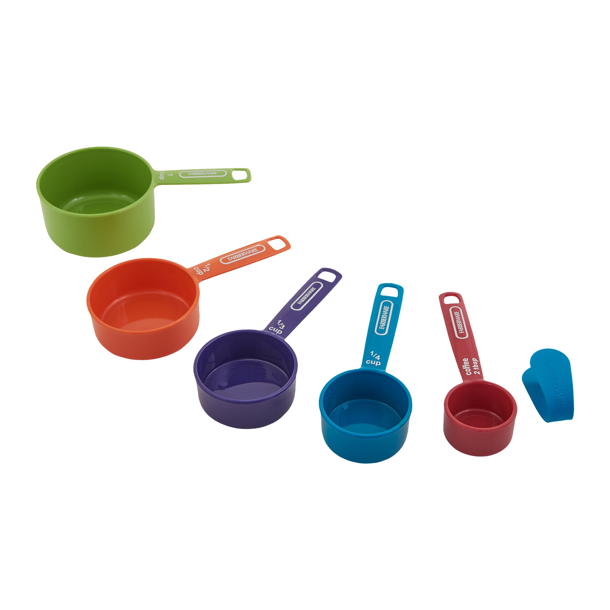 Pro Series Measuring Cups with Coffee Spoon, Set Of 5